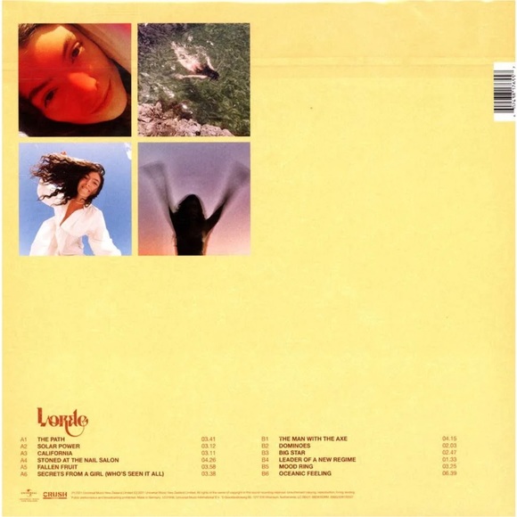 Other | Lorde Solar Flower The Long Awaited 3rd Album | Poshmark